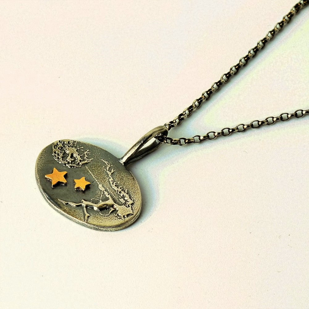 Rustic Fairy Necklace - Contemporary British Design - Loved-Always